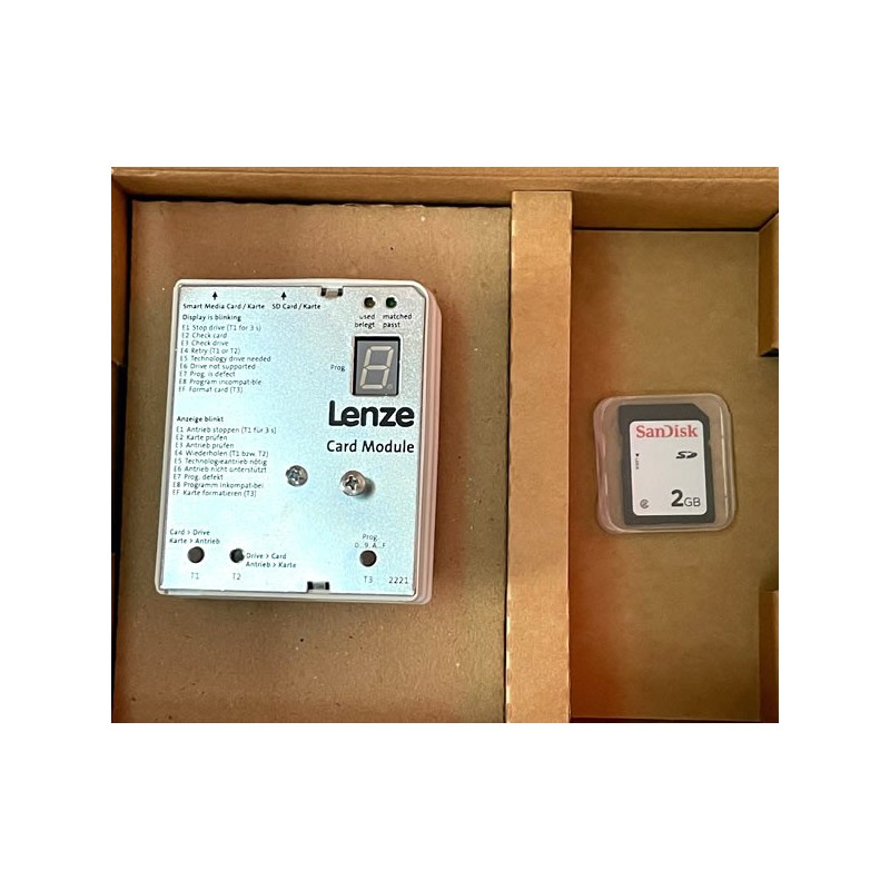 Moduł Lenze EMZ2221IB do kopiowania programu