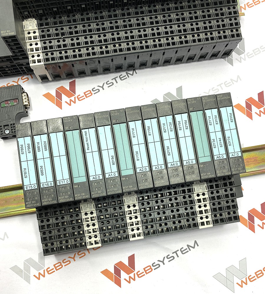 ET 200S zestaw CPU IM151-7 + moduły I/O SIEMENS