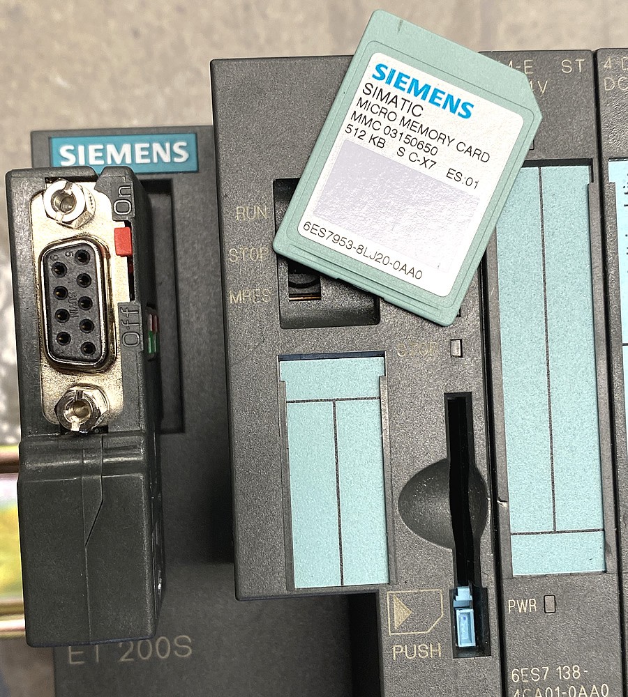 ET 200S zestaw CPU IM151-7 + moduły I/O SIEMENS